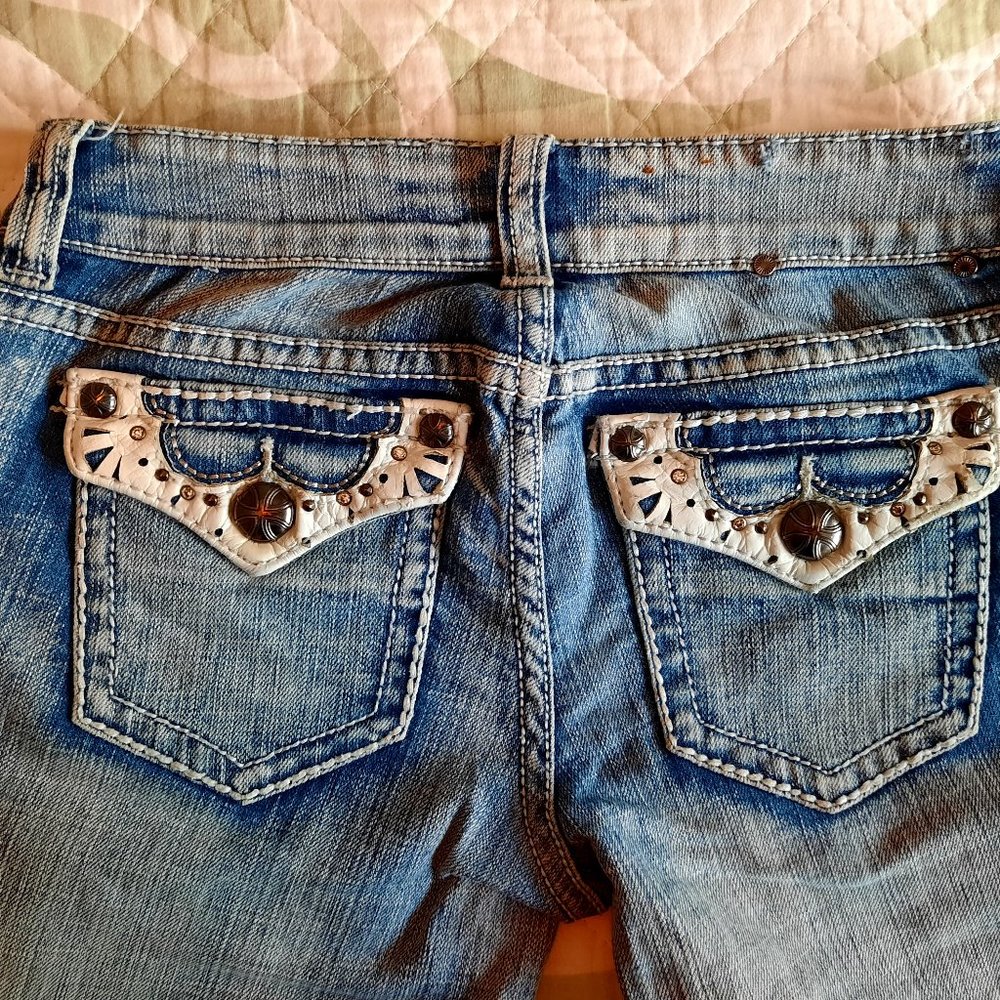 Antique Rivet Jeans - Gem